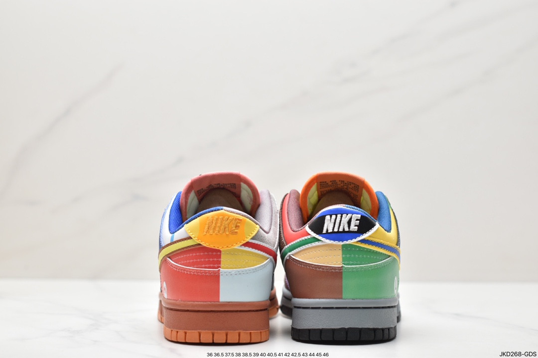 Customized Nike Dunk Lows Super Mario