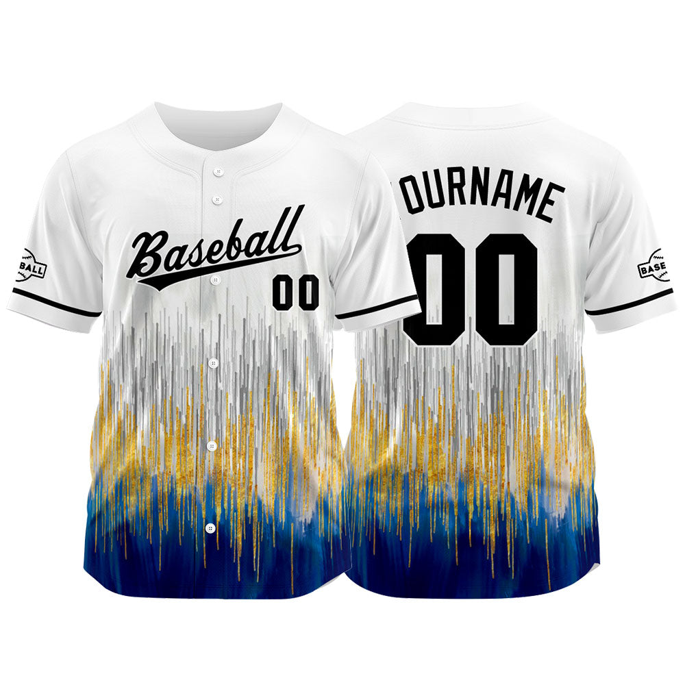 Custom Baseball Jersey Full Print Design Personalized Baseball for Men ...