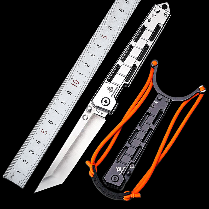 Slingshot pocket knife